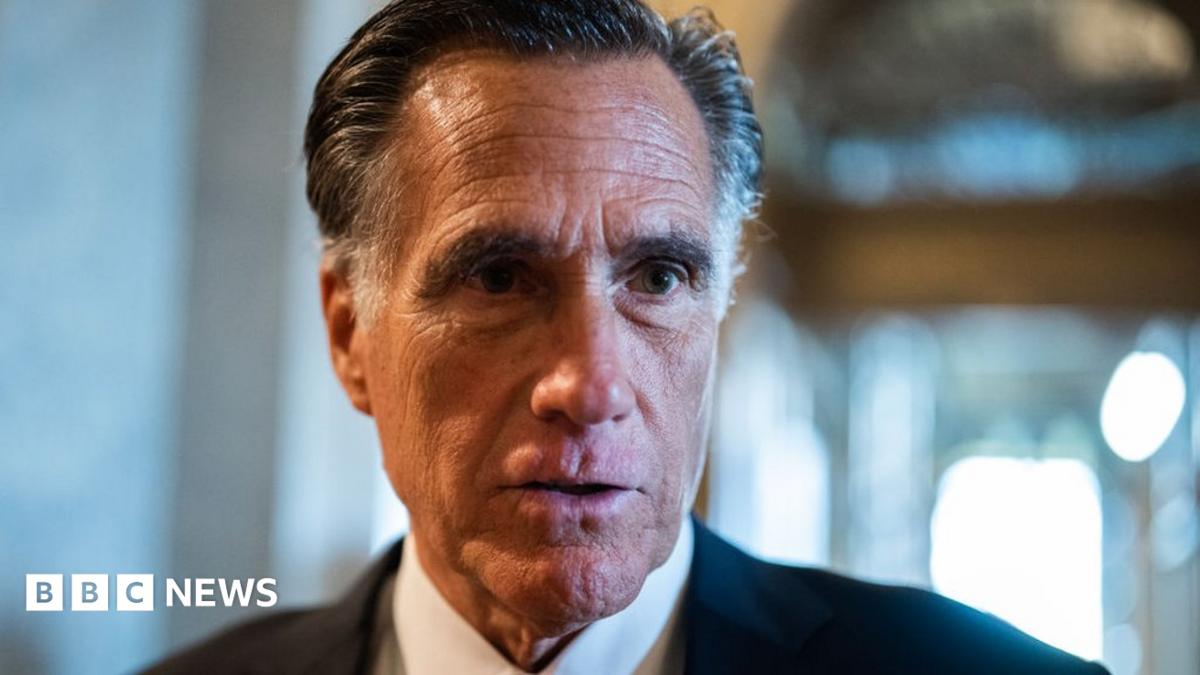 Senator Mitt Romney urges Biden and Trump to 'stand aside' for 2024 ...