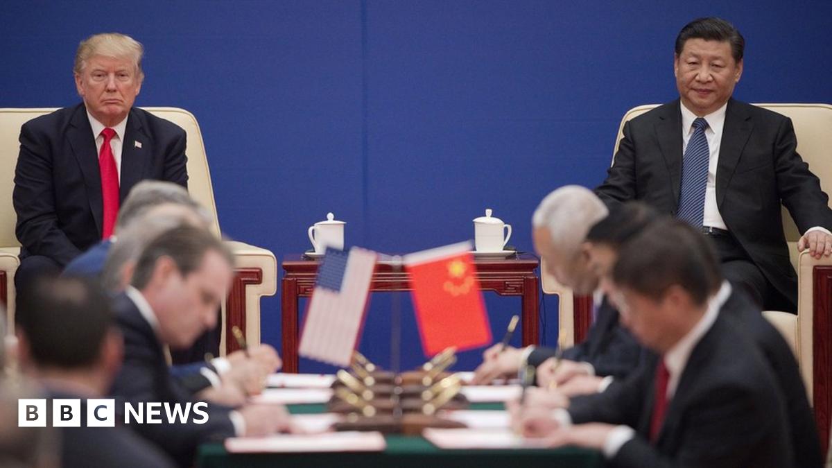 The early victims of Trump's trade war - BBC News