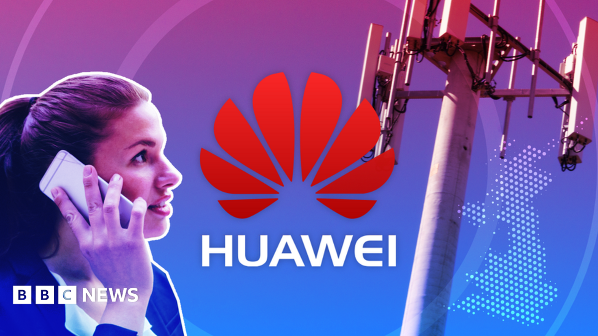 Huawei 5G kit must be removed from UK by 2027 - BBC News