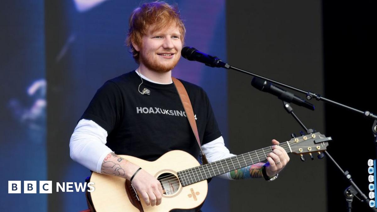 Ed Sheeran's cats now have Instagram - BBC News