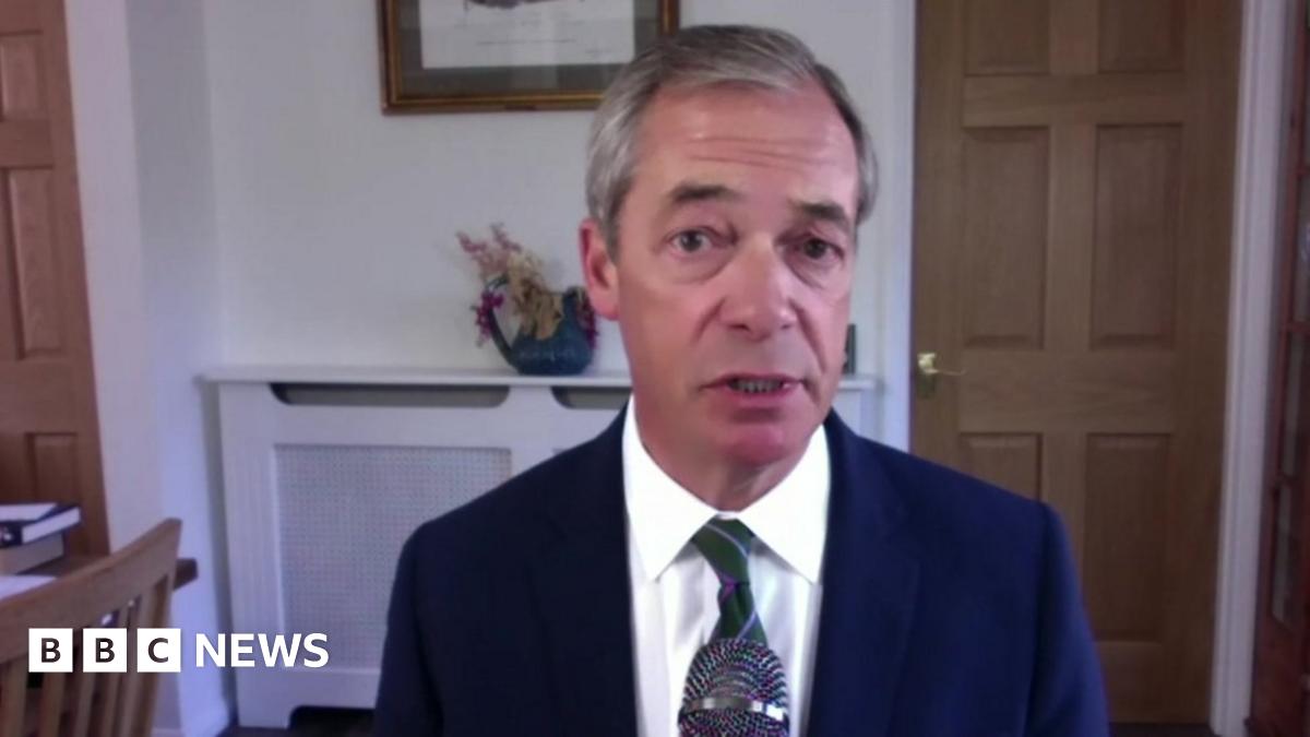 Dame Alison Rose: Farage calls for whole NatWest board to resign over Coutts leak - BBC News