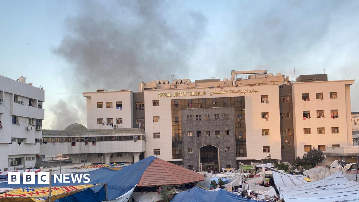 Israel-Gaza live news: Firing outside Gaza hospitals, with patients and ...
