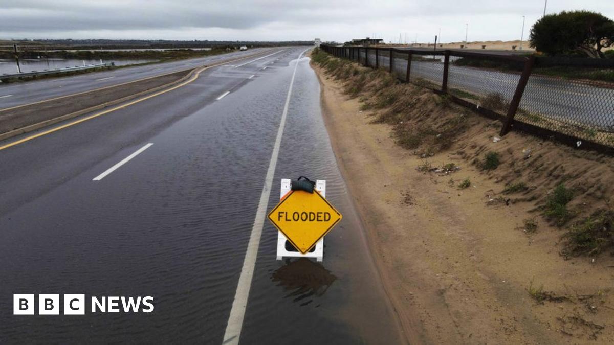 Atmospheric river: 'Life-threatening' storm lashes California with rain ...
