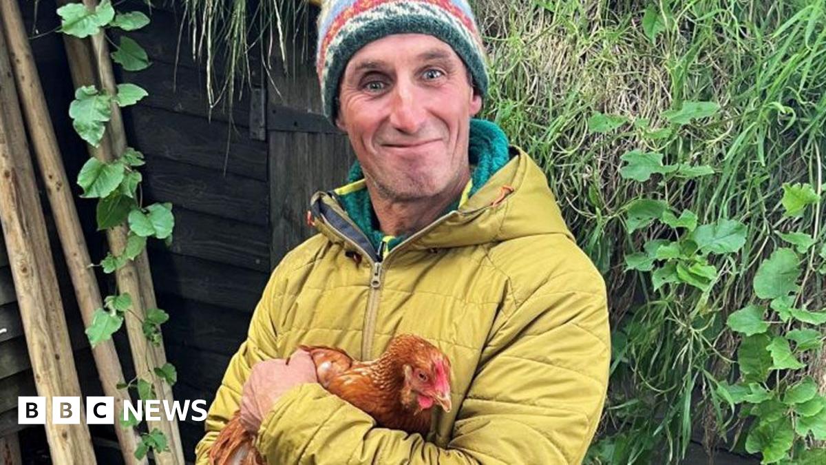 Chicken hitches lift 25 miles on spare wheel of Land Rover - BBC News