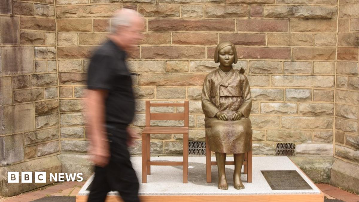 The big row over a small Australian statue - BBC News