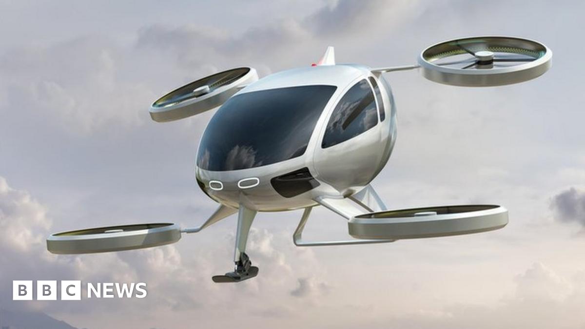 Government wants flying taxis to take off in 2 years - BBC News