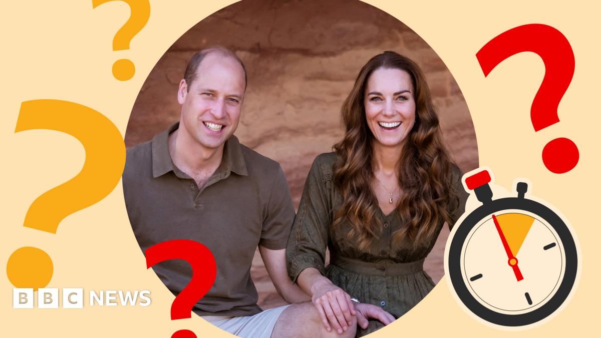 Timed Teaser: Royal Christmas wishes - but from where? - BBC News