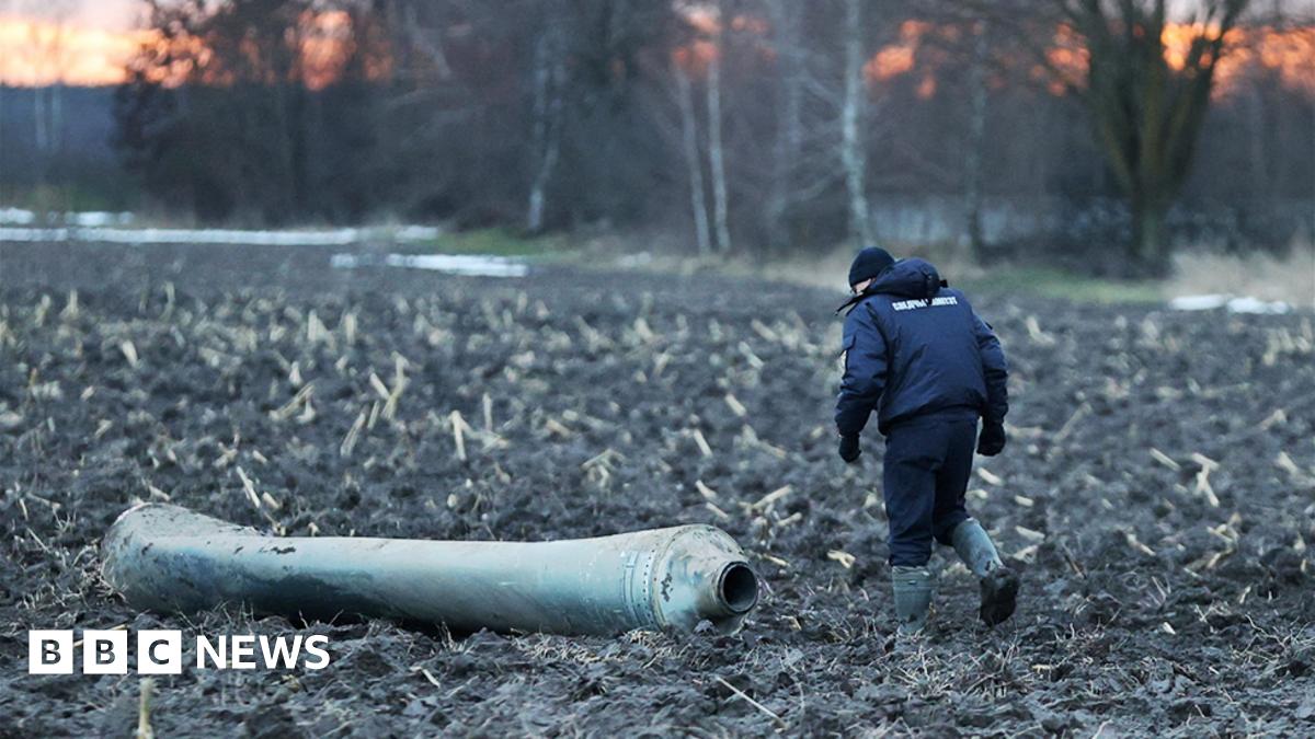 Belarus says it downed Ukraine air defence missile - BBC News