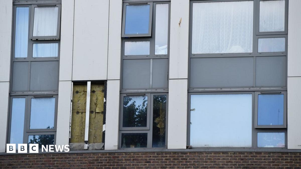 Cladding to be removed from 11 London tower blocks - BBC News