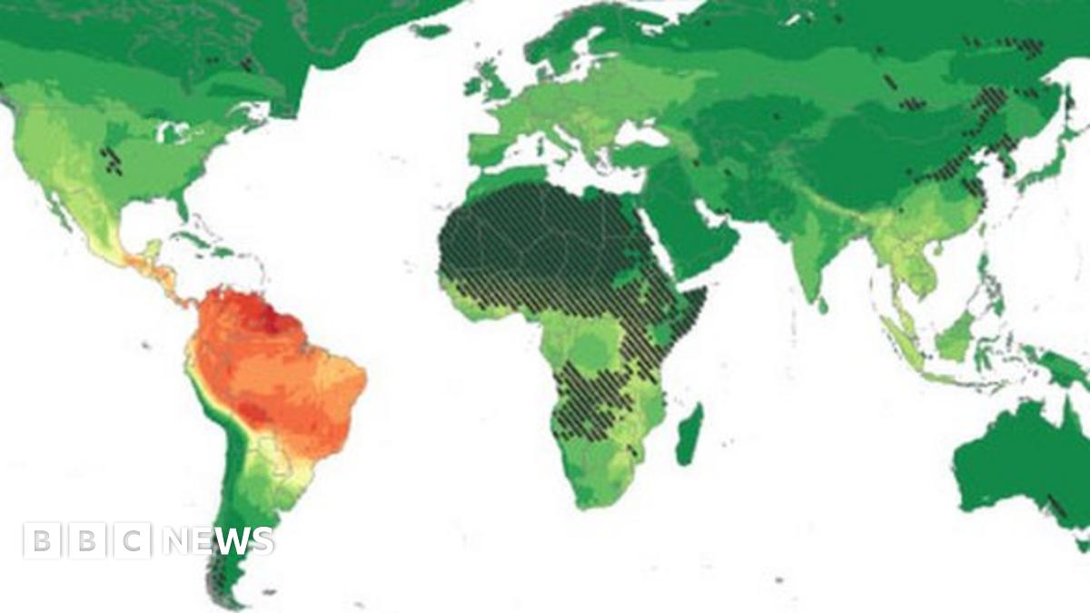 Danger map reveals health threat zone - BBC News