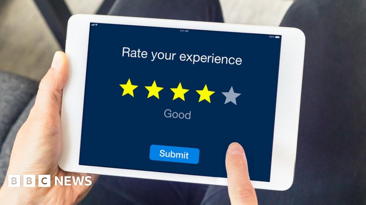 Fake five-star reviews being bought and sold online - BBC News