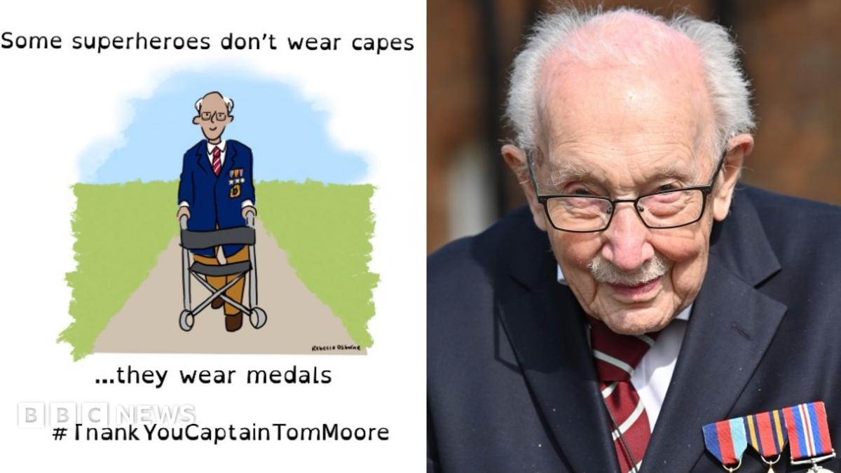 Captain Tom Moore: How the war veteran captured our hearts - BBC News