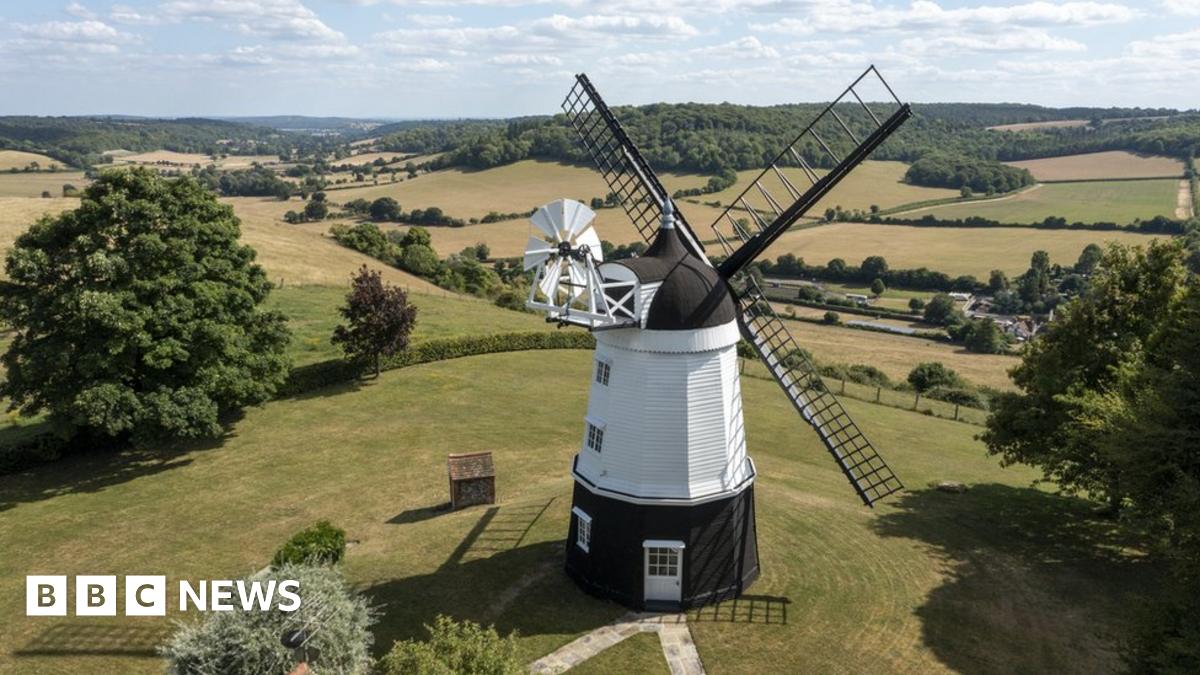 Chitty Chitty Bang Bang windmill goes up for sale - BBC News