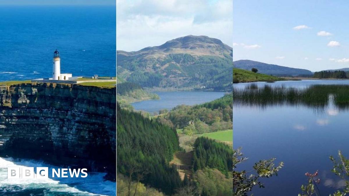 £7.5m funding for three of Scotland's iconic landscapes - BBC News