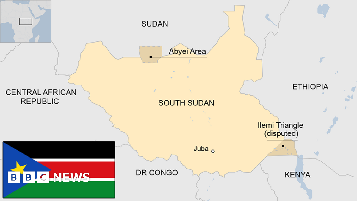 Map Sudan Africa New Country: South Sudan Political Geography Now