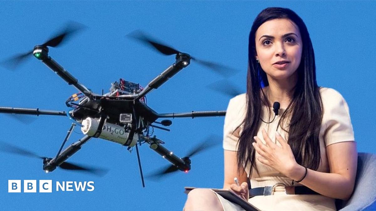H2Go Power seeks to power drones with a 'happy gas' - BBC News