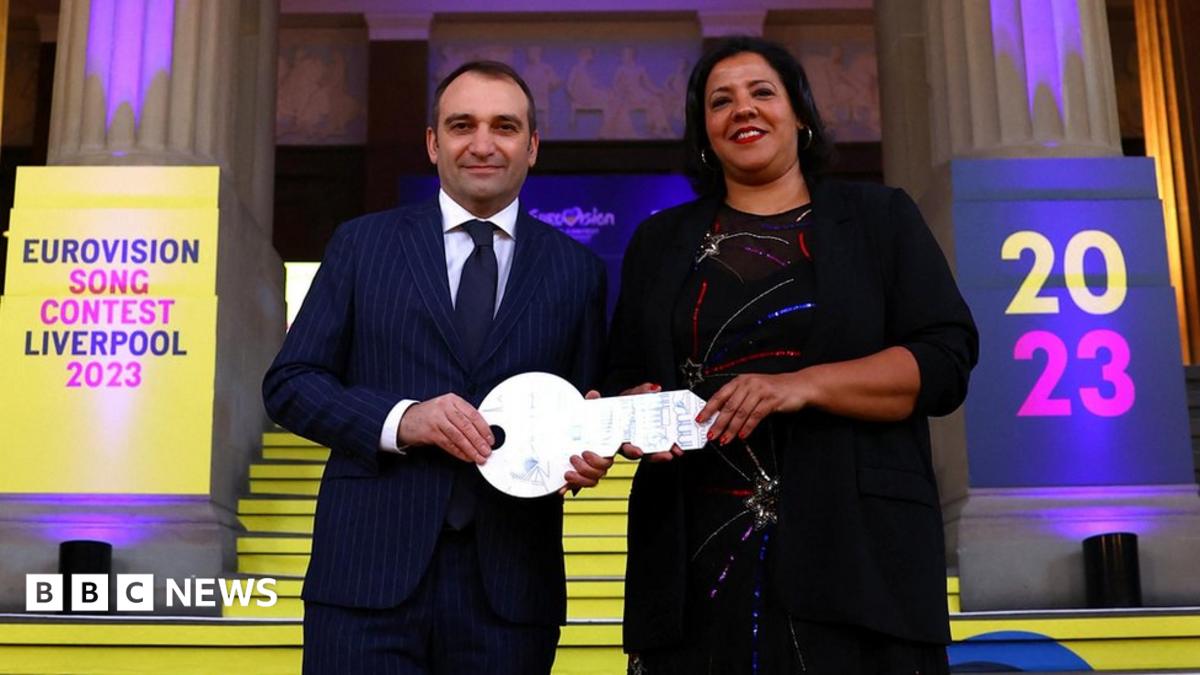 Eurovision 2023: Liverpool hosts handover ceremony and semi-final draw ...