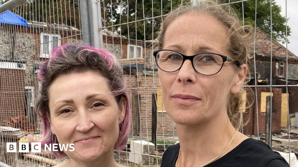 Ashill fire: 'The kindness has been overwhelming' - BBC News