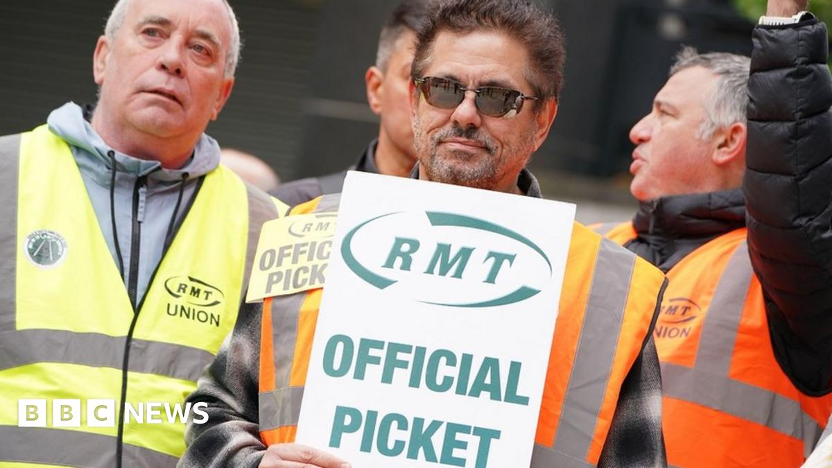 Train strikes: RMT union announces three days of walkouts in July - BBC ...