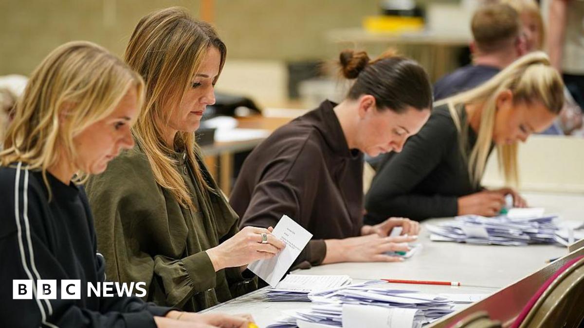 Elections 2026 live: Votes being counted in some English council ...