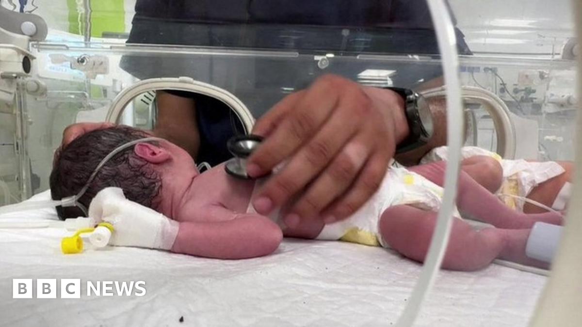 Israel-Gaza: Baby saved from dead mother's womb after Israeli strike ...