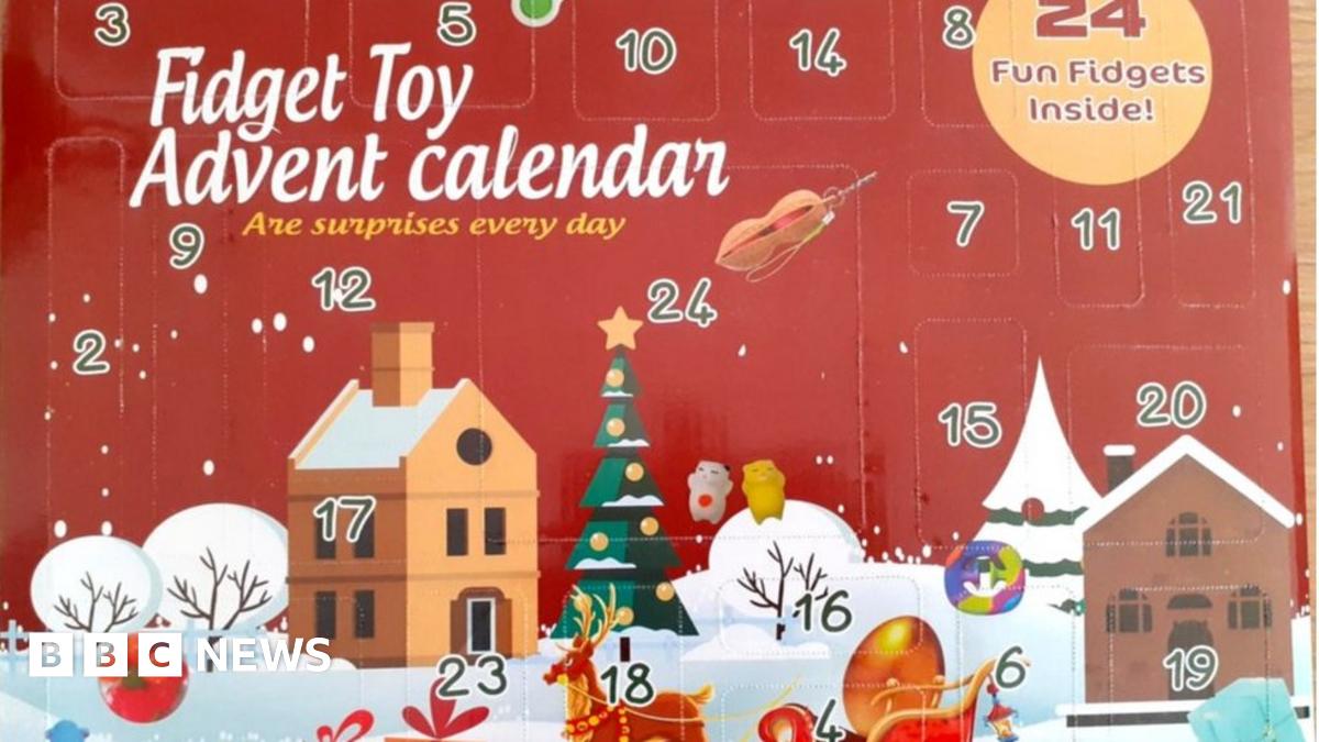 Warning over dangerous fidget toy advent calendars - BBC News