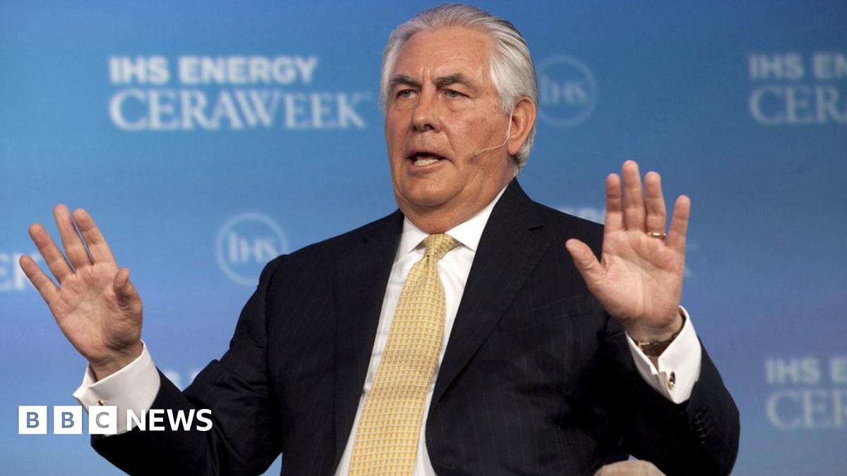 Trump picks Exxon chief Rex Tillerson for secretary of state - BBC News