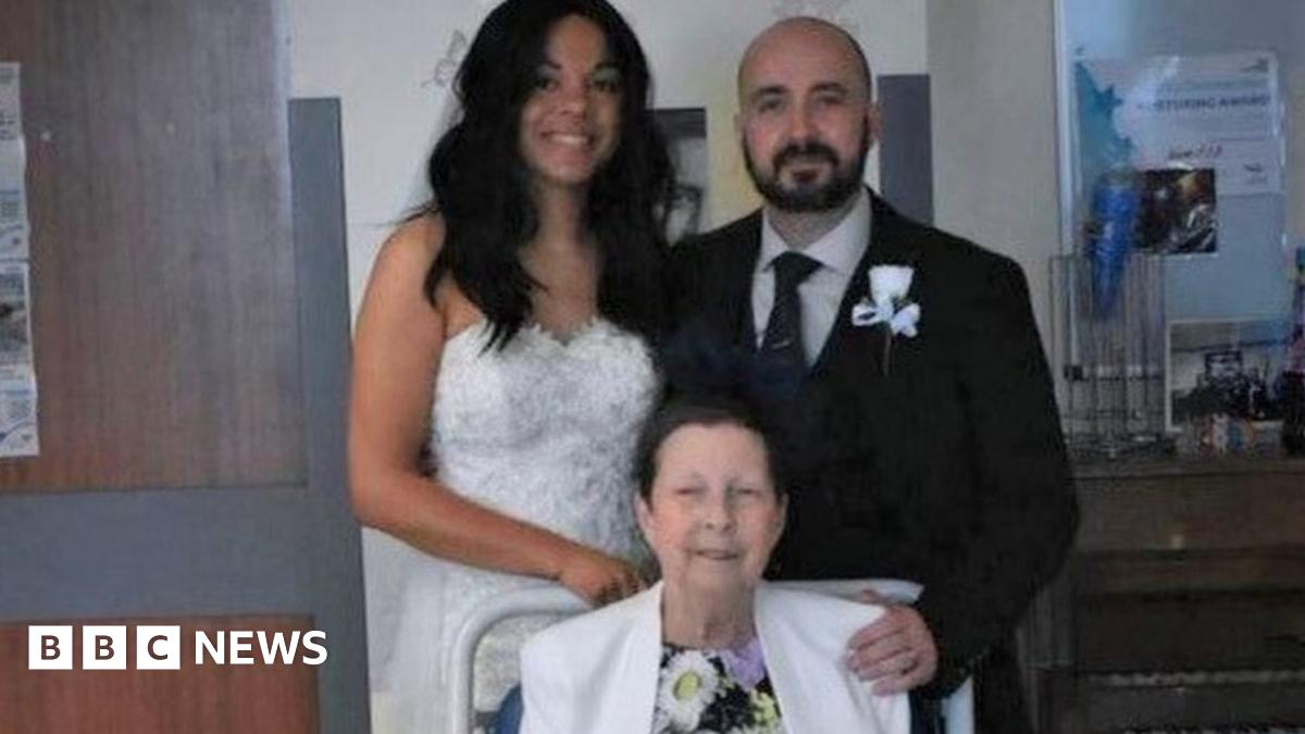 Nottingham hospital staff help terminally-ill mum watch son's wedding ...