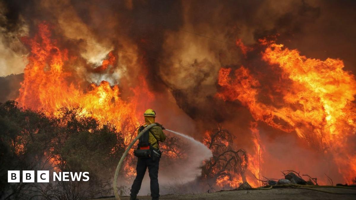 Wildfires burn through record area in California as blazes continue to ...