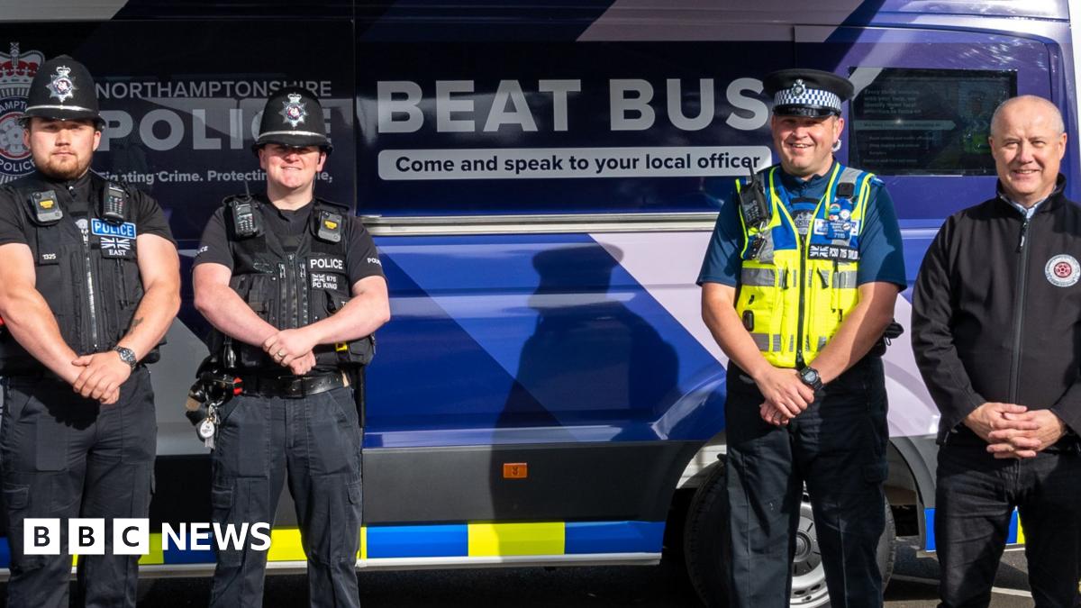 Northamptonshire Police hopes new buses will help boost visibility ...
