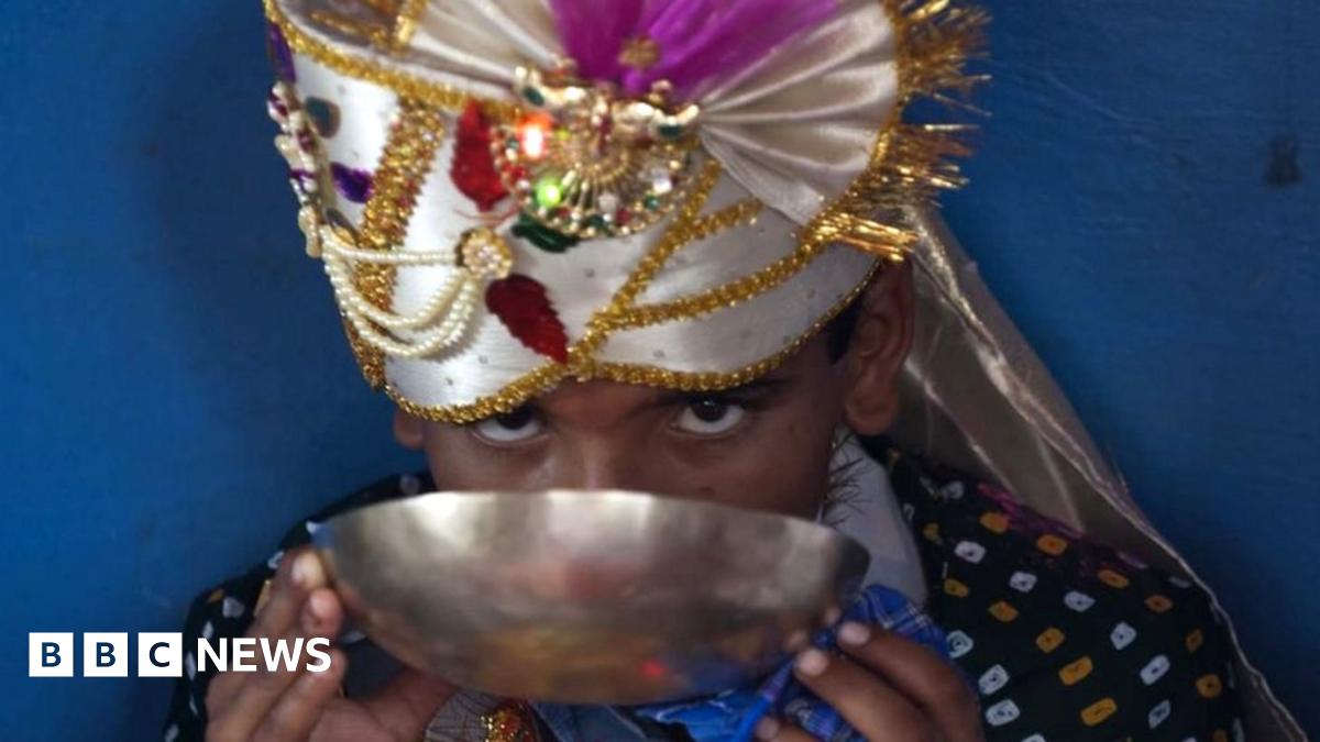 The child marriage tradition of an Indian tribe - BBC News