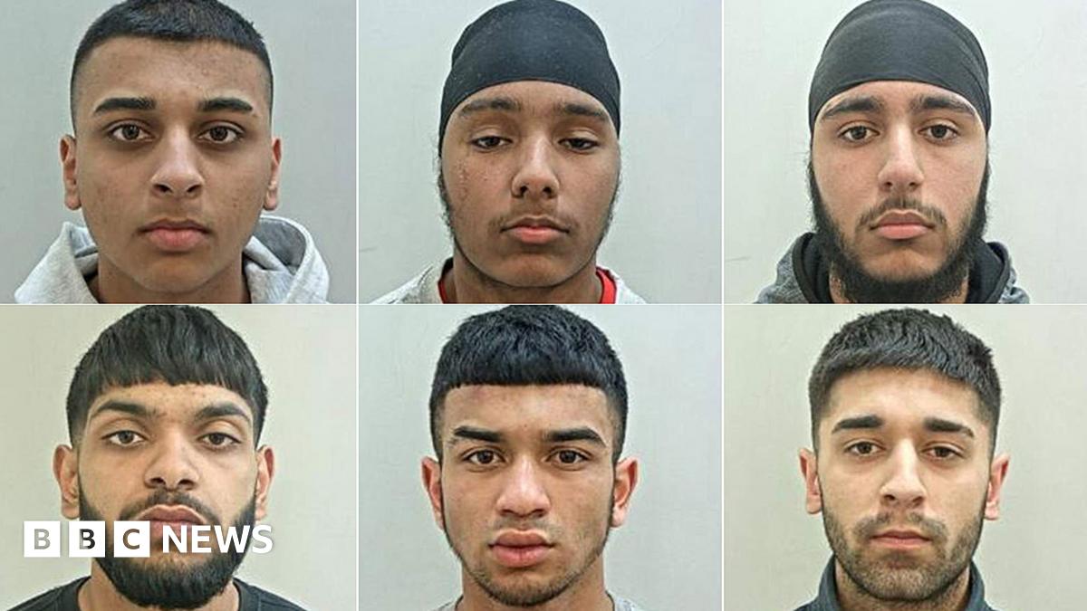 Runshaw college: Gang who went on machete rampage jailed - BBC News