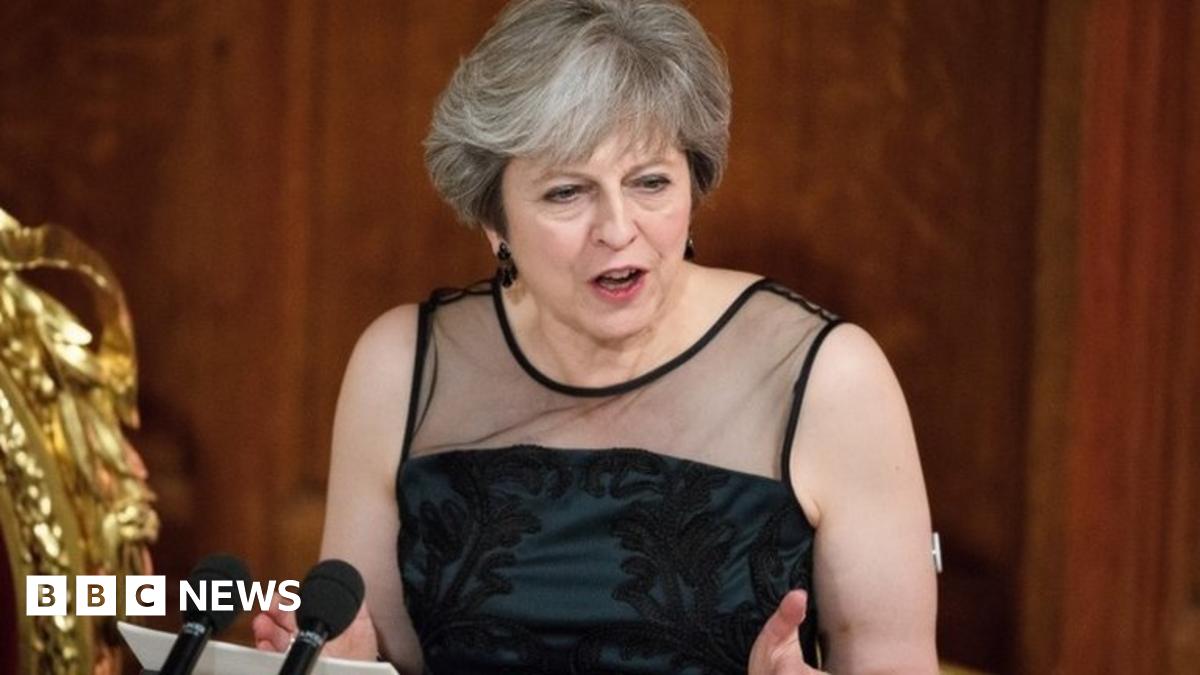 Theresa May accuses Vladimir Putin of election meddling - BBC News