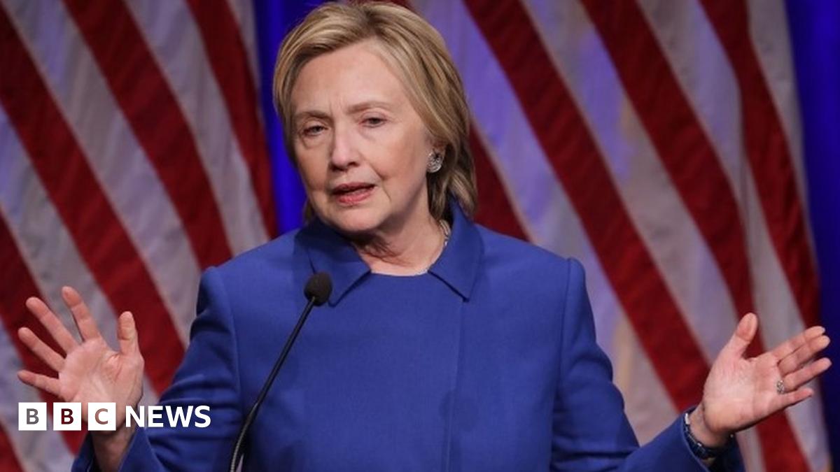 US election: Clinton wanted to curl up after Trump win - BBC News