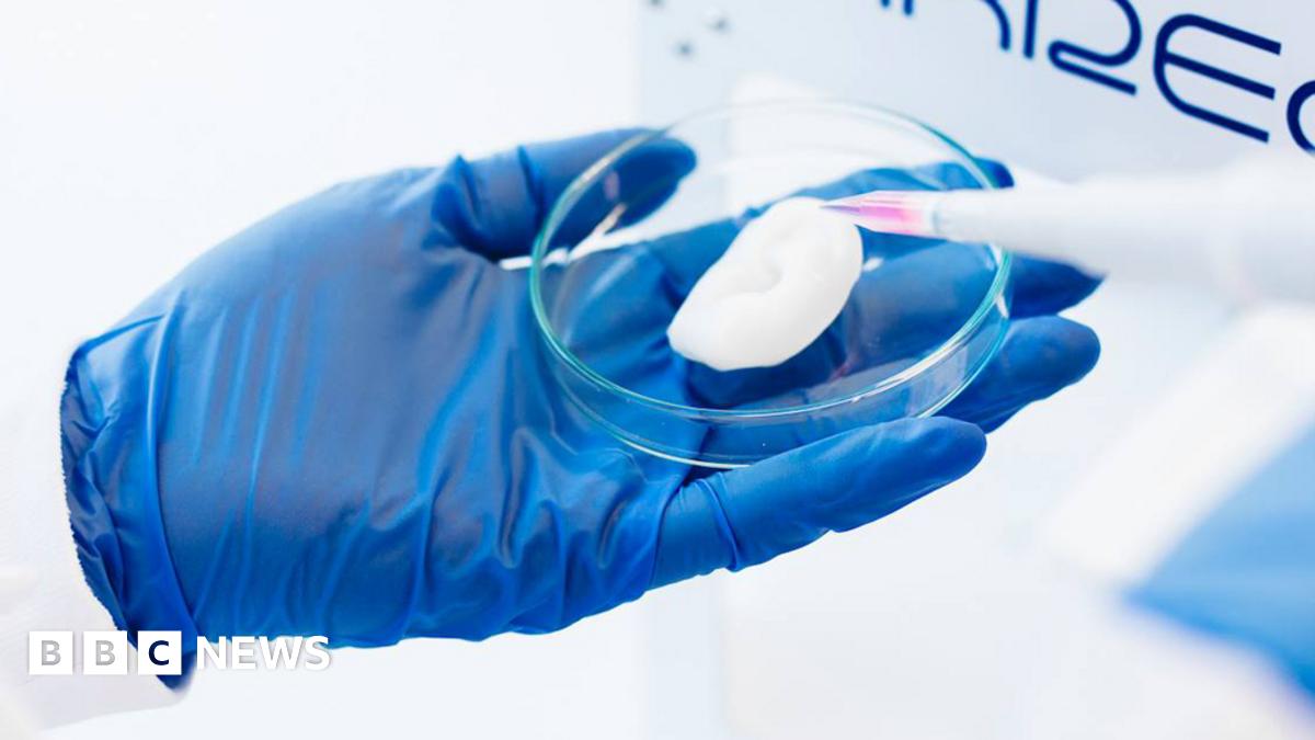 The firm that can 3D print human body parts - BBC News