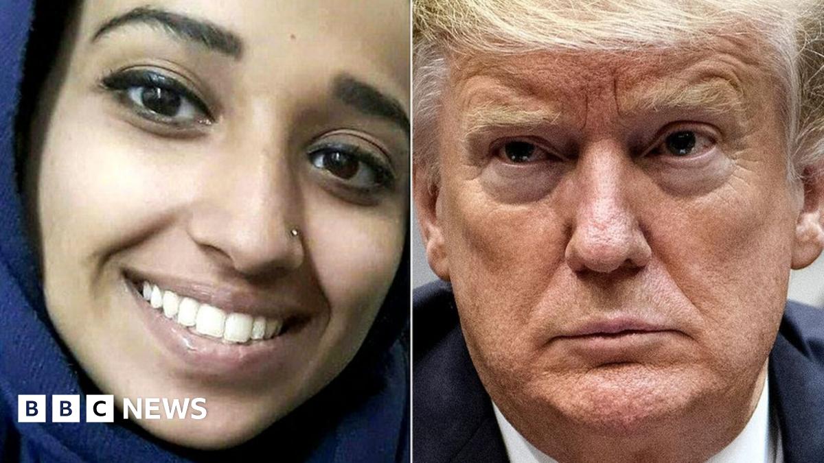 Hoda Muthana: Trump says IS woman barred from US return - BBC News