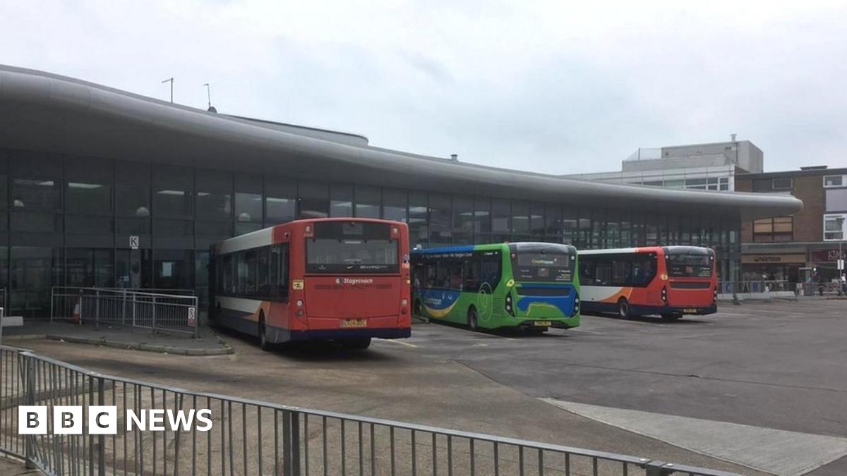 Bedford bus station death: Firm and council fined - BBC News