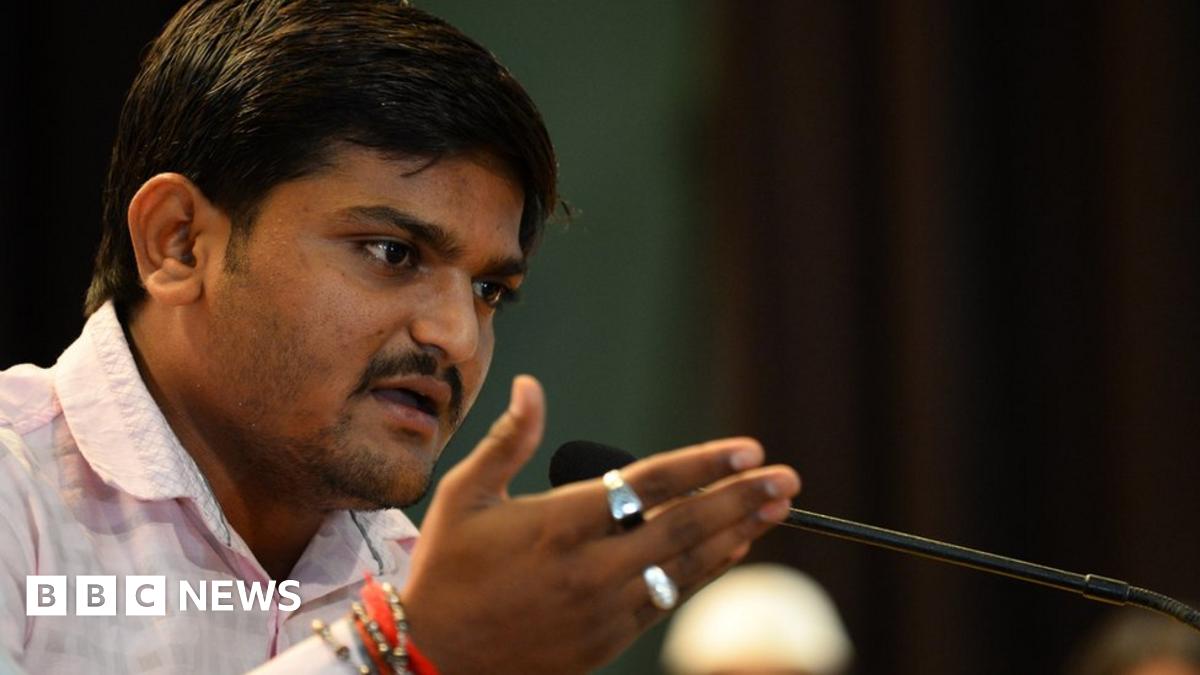 Hardik Patel: India Patel caste leader freed on bail - BBC News