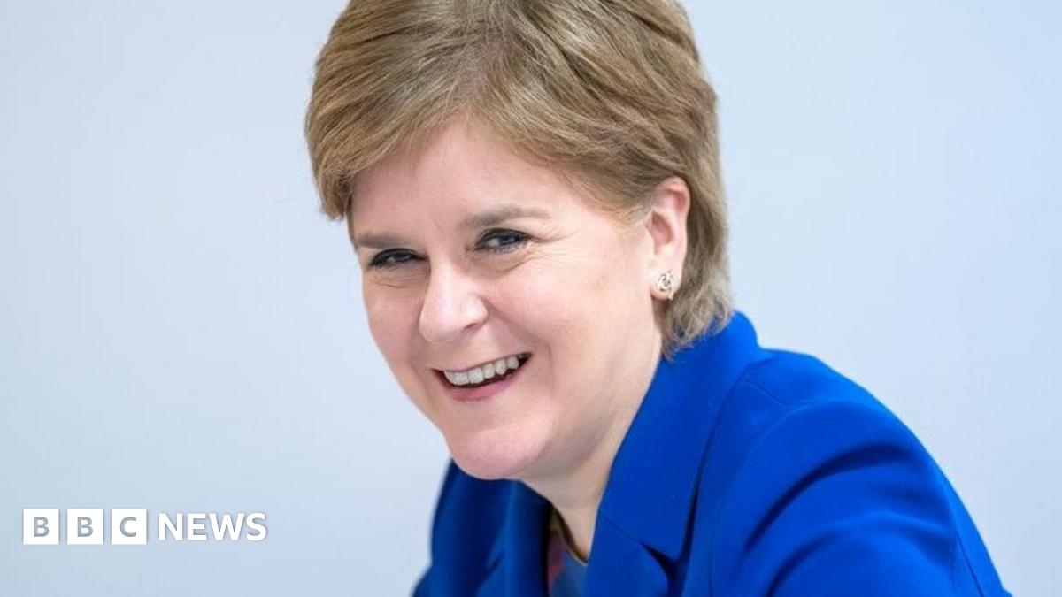 Nicola Sturgeon laughs off having 'secret private life' - BBC News