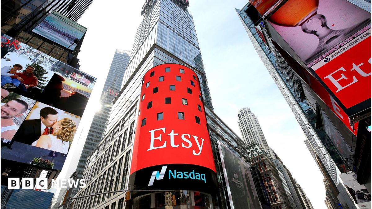 Etsy shares surge as revenue hits $200m - BBC News