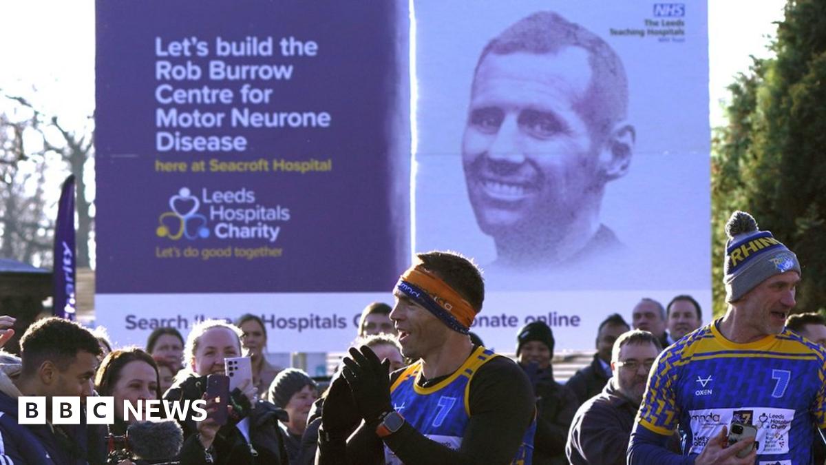 Rob Burrow MND Centre appeal passes £5m mark after Sinfield challenge ...