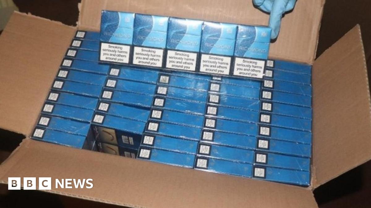 Washington man found with two million fake cigarettes jailed - BBC News