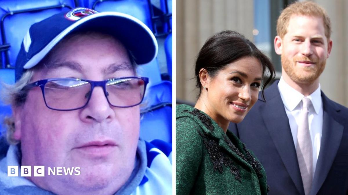 Prince Harry and Meghan took my Instagram name - BBC News