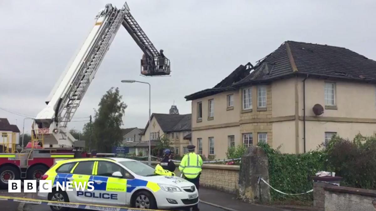 Fife nursing home fire residents moved to new home - BBC News