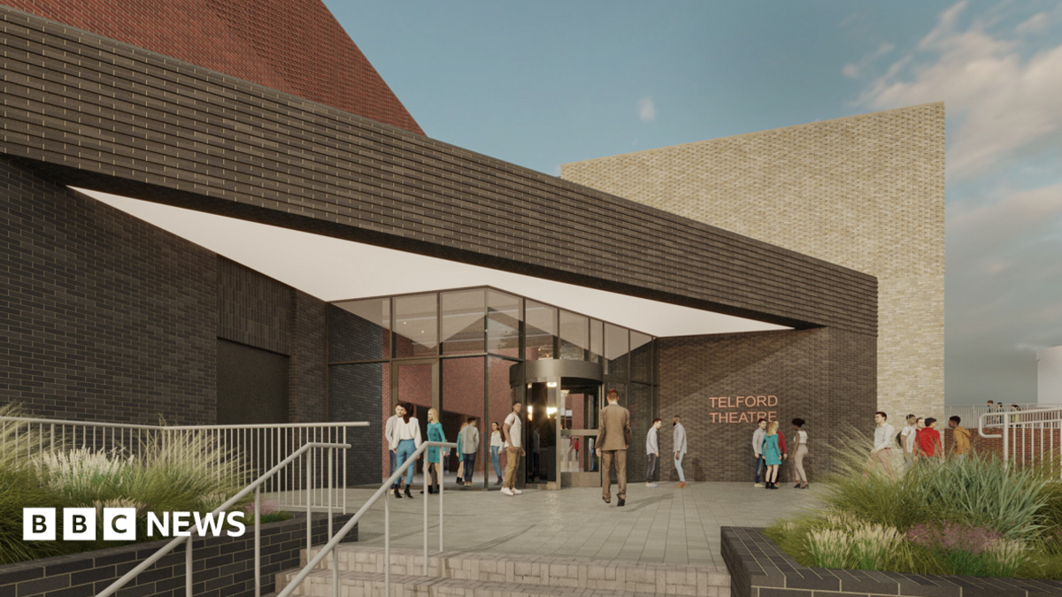 Council responds to feedback on Telford theatre plans - BBC News