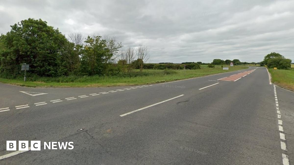 Four people in hospital after three-vehicle crash on A52 - BBC News