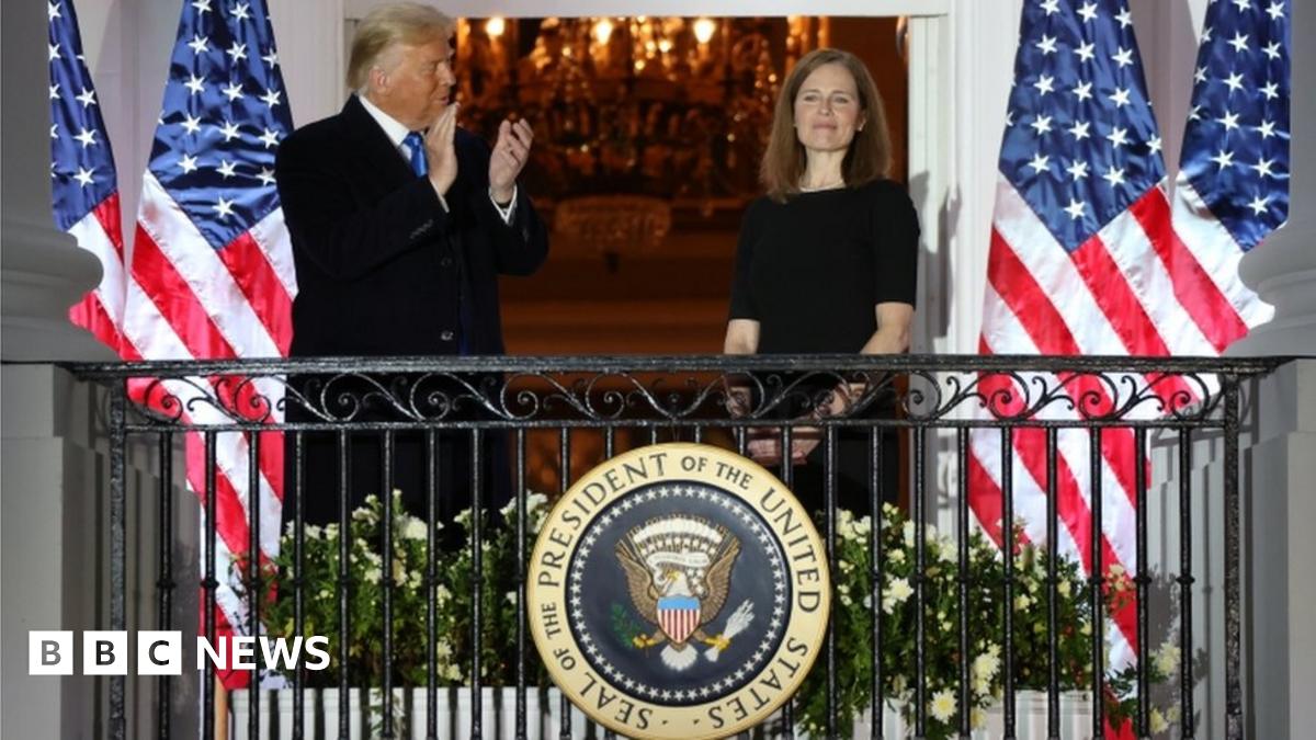 Amy Coney Barrett confirmed to US Supreme Court - BBC News