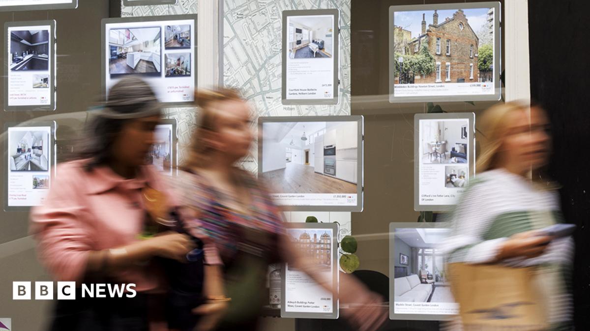House prices see biggest monthly rise for more than a year - BBC News