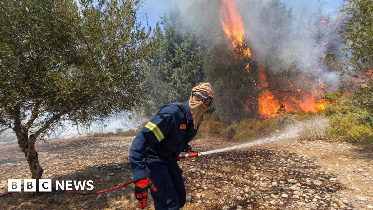 Deadly Mediterranean wildfires kill more than 40 - BBC News