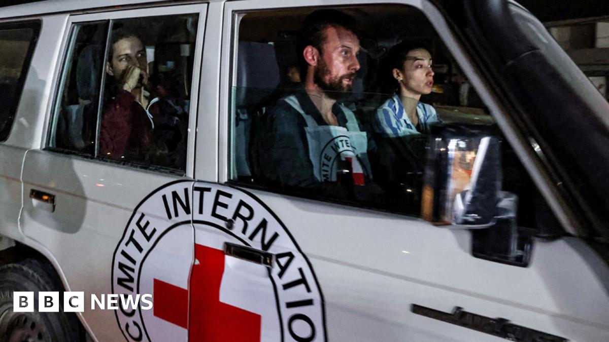 Israel-Gaza war: The Red Cross's delicate role in hostage crises - BBC News